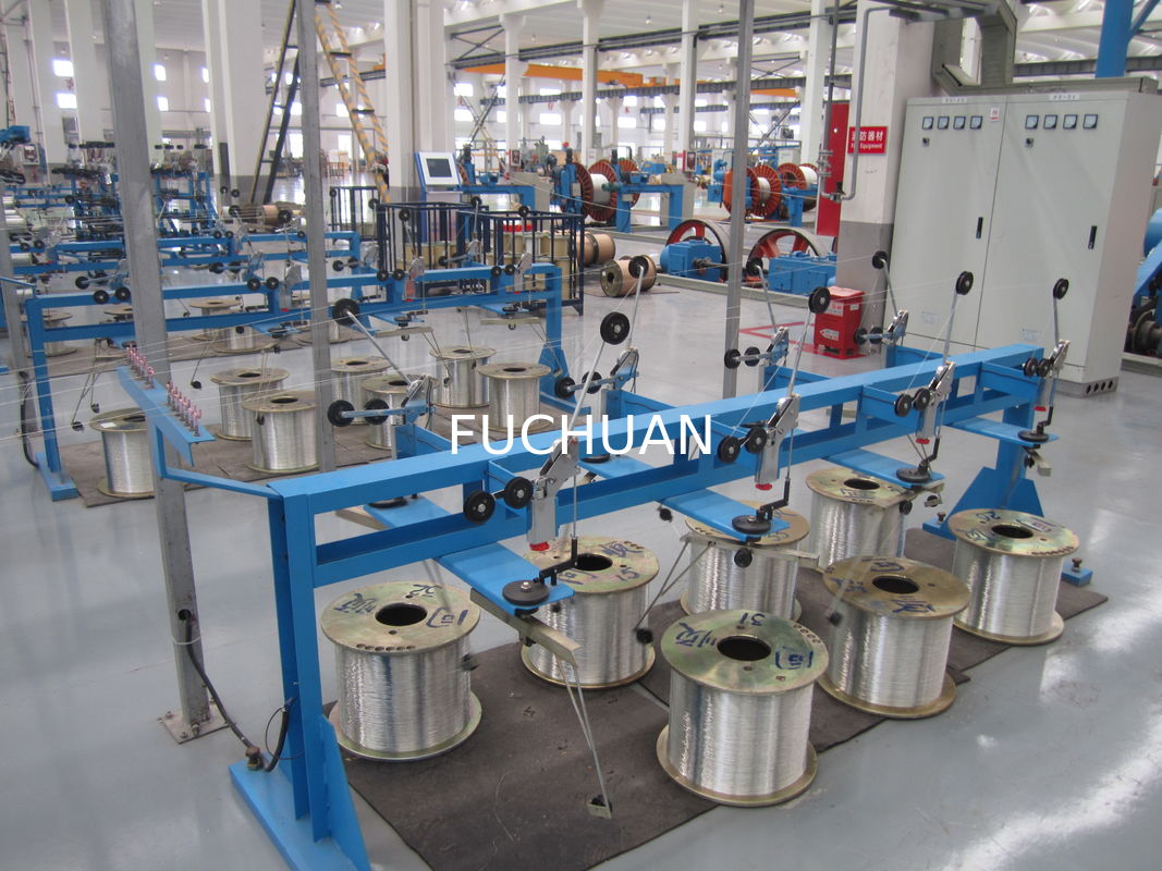 Passive Type Wire Pay Off Machine For Double Twist Bunching Machine