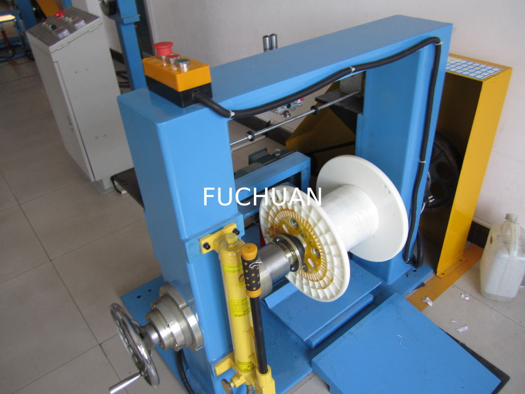 Active Pay Off Cable Stranding Machine , Gantal Type Wire Coiler Machine