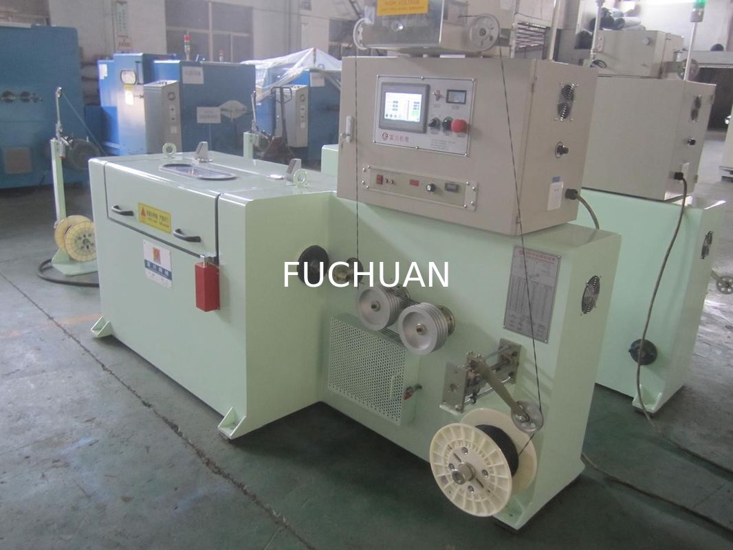 2500RPM Bare Copper Wire Twisting Machine 3.7Kw For High Frequency Data ...