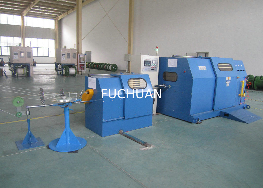 Single Twist Copper Wire Twisting Machine 30MM - 200MM Cable Laying ...