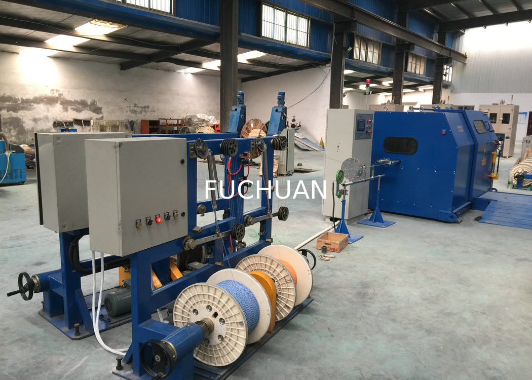 Fuchuan Copper Core Wire Single Twist Machine 30MM - 200MM Cable Laying ...