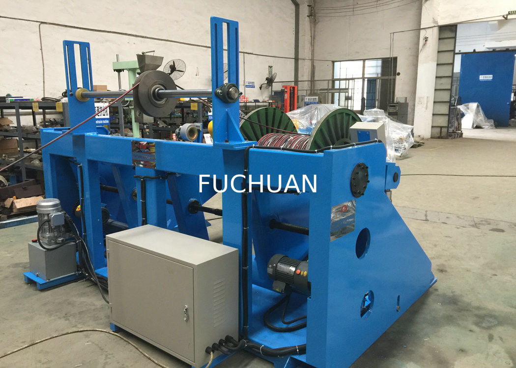 Core Wire Extruder Machine Passive Type Pay Off 1600mm Take Up Bobbin