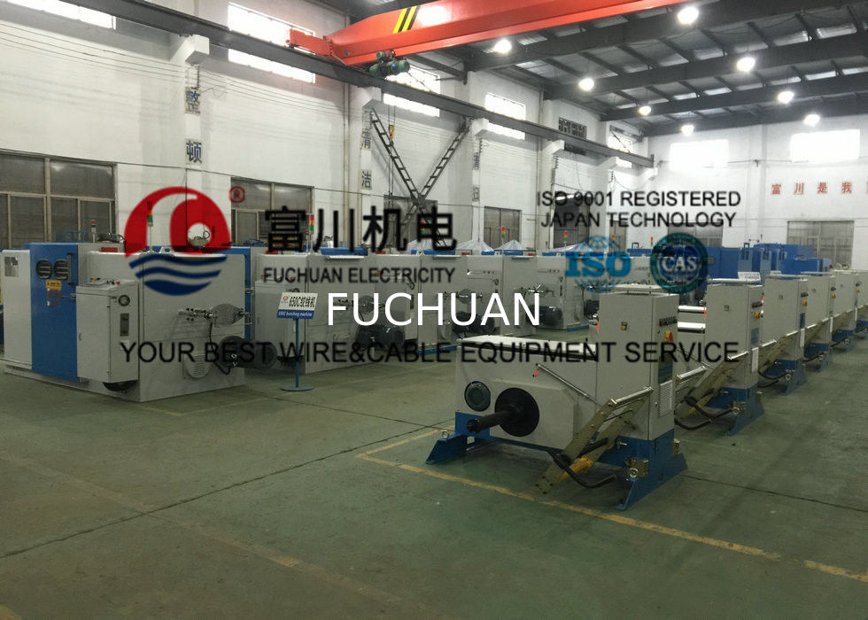 Cellphone Core Wire Double Twist Bunching Machine , Normal Double Twist ...