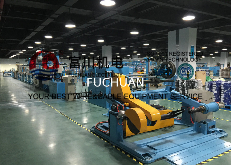 Single Wire Dia 6 - 25mm Cable Stranding Machine 200 M / Min Horizontal ...