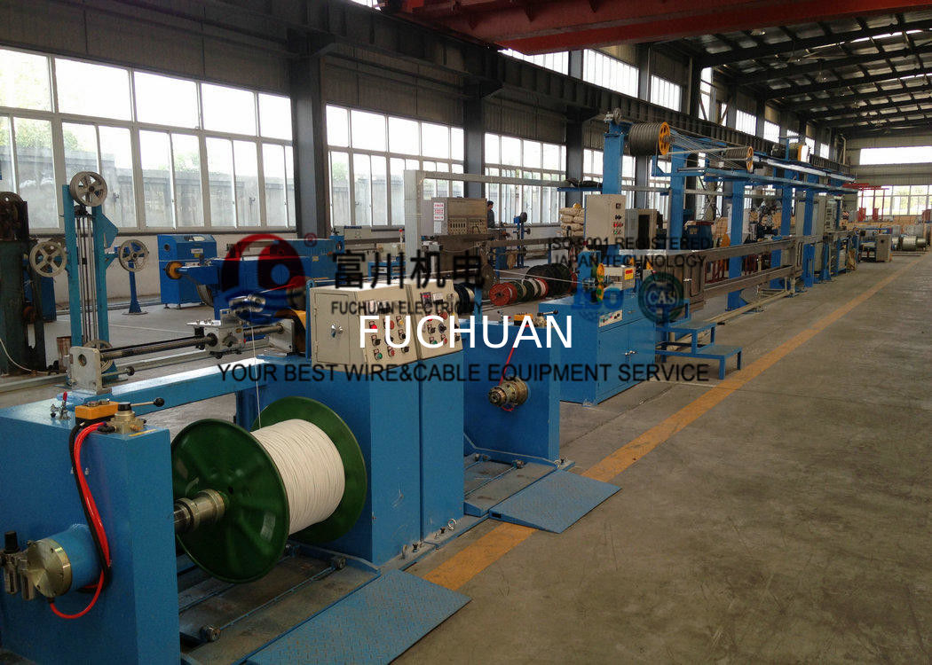 Wire Extruder Machine For Electric Wire Insulated Sheathing Wire Dia 5. ...
