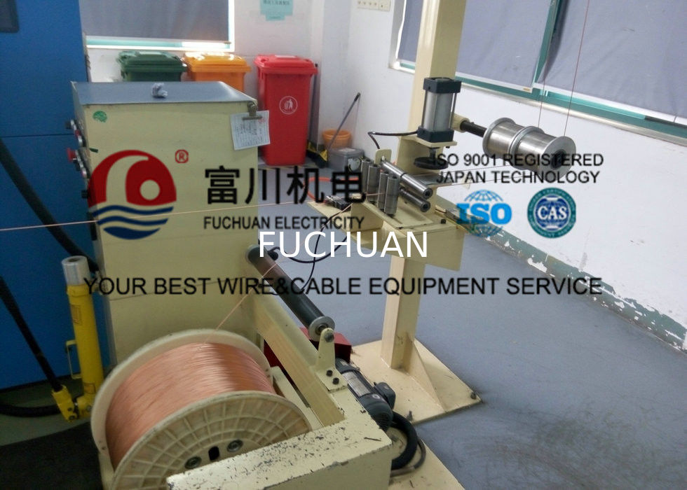 FC Cable Extrusion Machine , FEP FPA ETFE Plastic Extrusion Line With ...