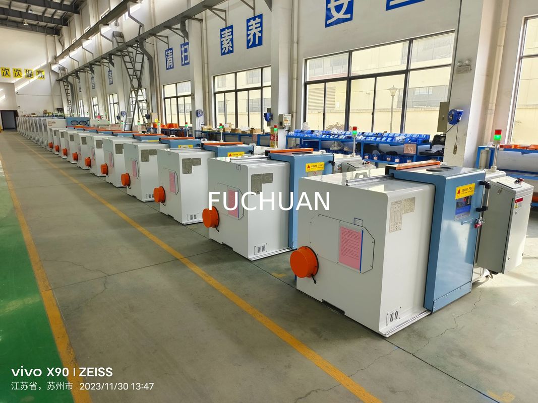 7.5-11kw Main Machine Power Double Twist Stranding Machine for Cable ...