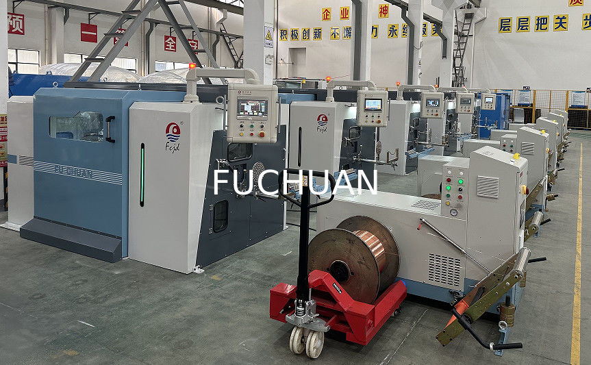 Aluminum Wire Copper Wire Double Twist Buncher Machine 380V Voltage For ...
