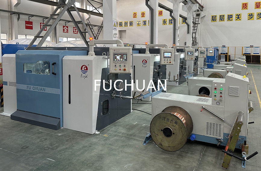 Double Twist Wire Bunching Twisting Machine Bare Copper Wire Combining ...