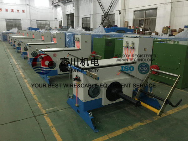 22kw Double Twist Bunching Machine For Core Wire , Normal Double Twist ...
