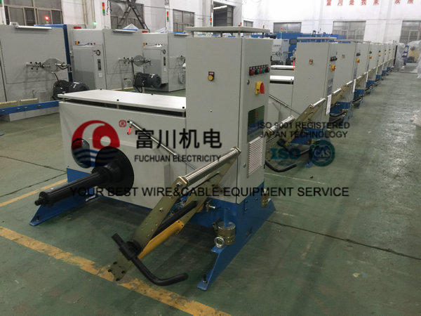 630 Active Pay Off Double Cable Machine For Double Wire Twisting ...