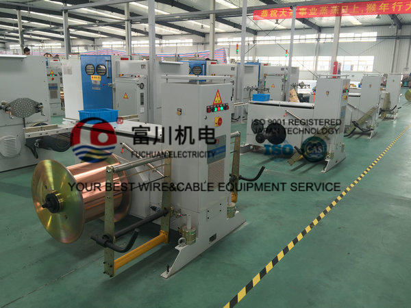 630 Active Pay Off Double Cable Machine For Double Wire Twisting ...