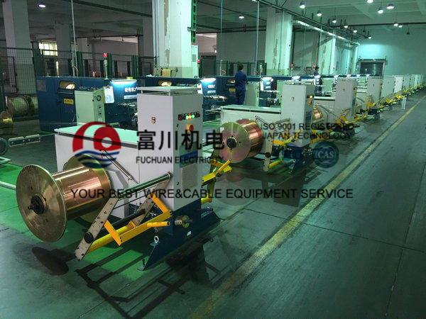 630 Active Pay Off Double Cable Machine For Double Wire Twisting ...