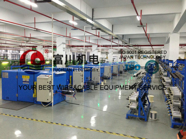 Silver Jacketed Copper Wire Processing Equipment With Electromagnetic Brake
