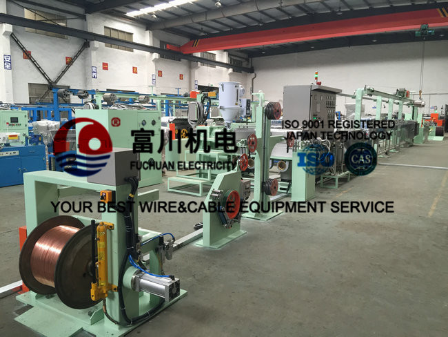 Fuchuan Cable Annealing Machine For Computer Cable With Screw 90mm Max ...