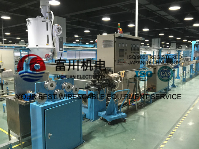 Automated Pvc Wire Making Machine / Silent Cable Wire Manufacturing ...