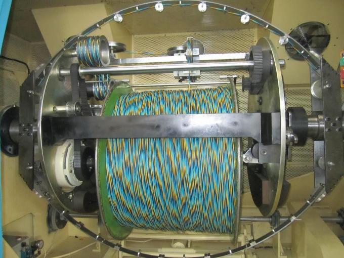 Fuchuan High speed double twist buncher bunching machine Wire Bunching ...